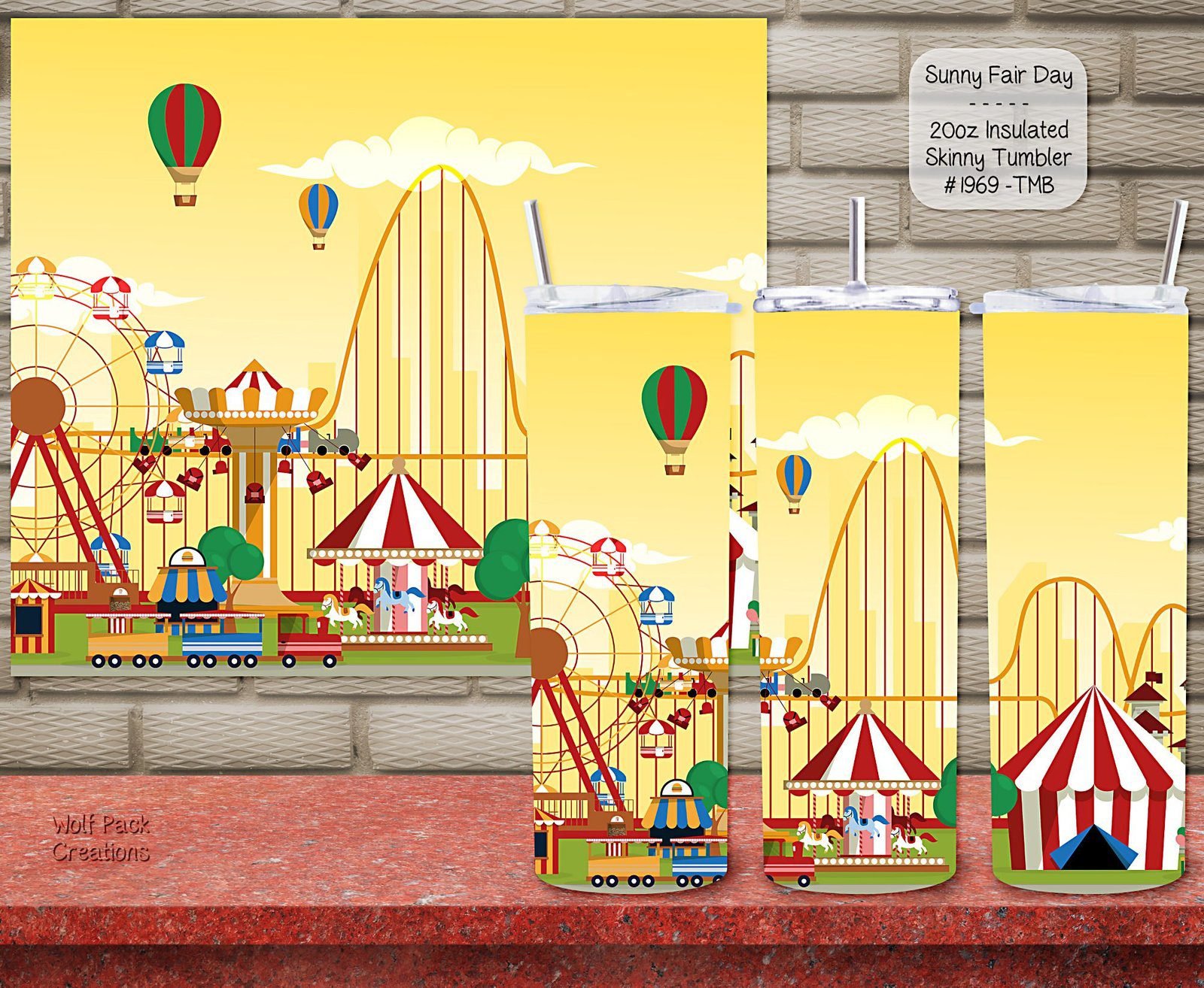 The Perfect Skinny Tumbler: Take Along to the Fair